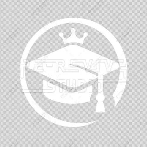 Graduation Cap Logo | RE-Revive Studio