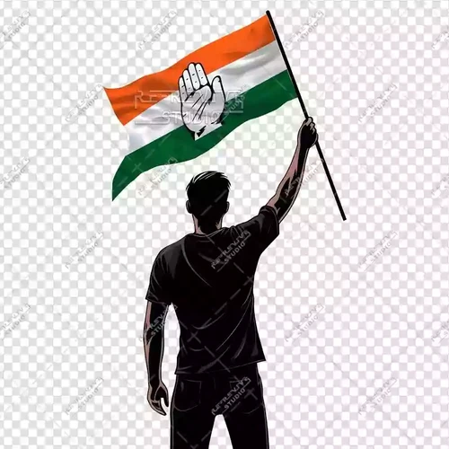 Man Holding INC Flag Png - INC Flag Png, INC Png, Man Holding Png ...