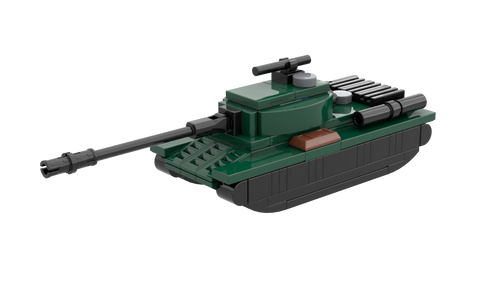 IS-2 Heavy Tank | BrickshipsDesigns