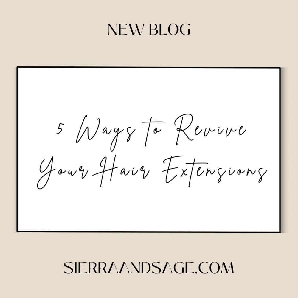 5 Ways To Revive Your Hair Extensions