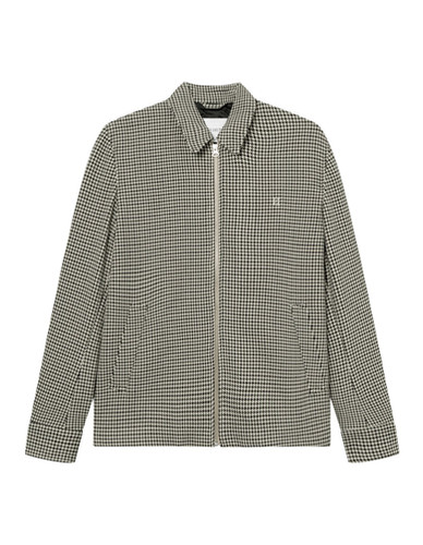 Houndstooth Coach Jacket | Ashes Menswear Online
