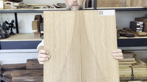 Birdseye Sapele back and sides (Entandrophragma Cylindricum) | Derrio ...