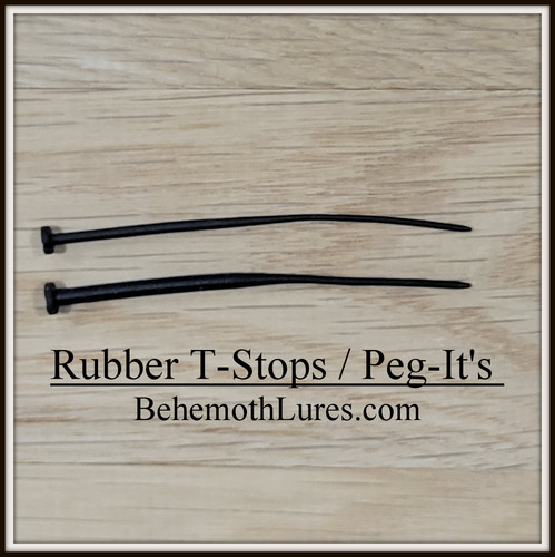 Rubber T-Stops / Peg-Its | ALLEYSTUNGSTEN.COM