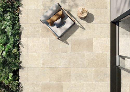 Egyptian Limestone Porcelain Pavers 900x600x20mm - Jbc Paving