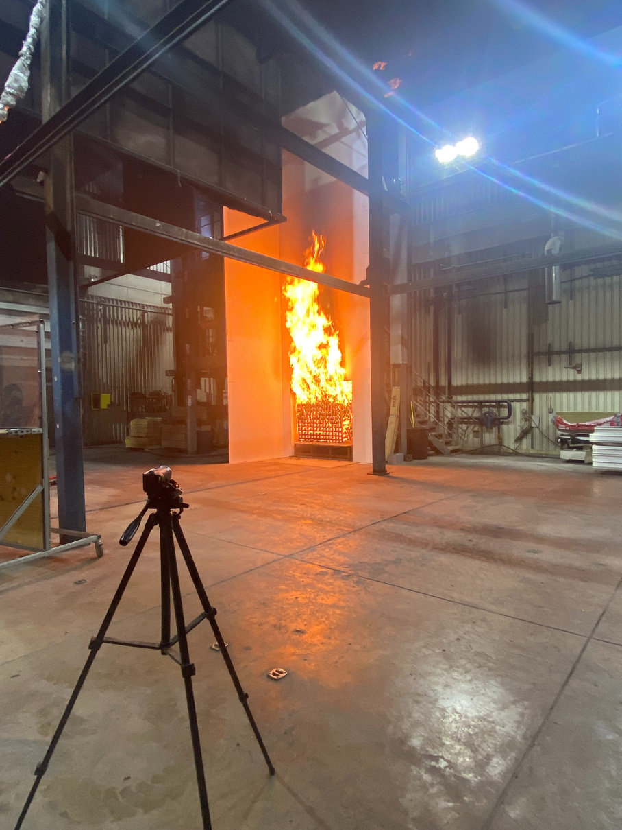 BRE Fire Test for View Point