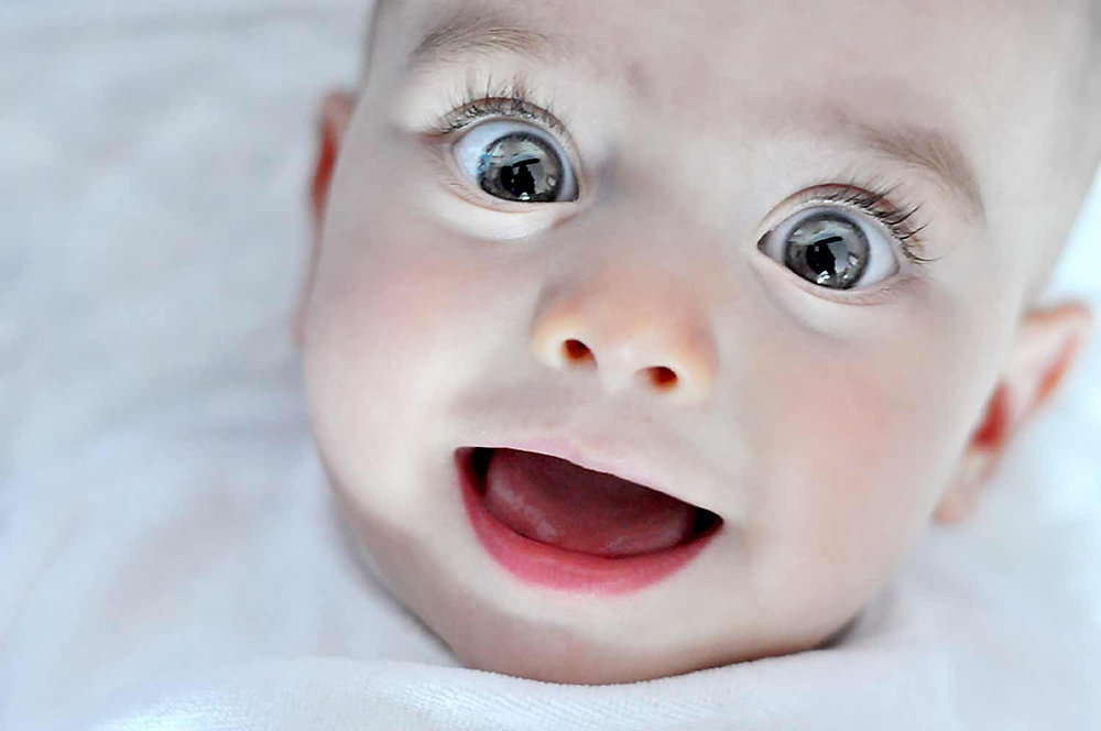 What does your baby see