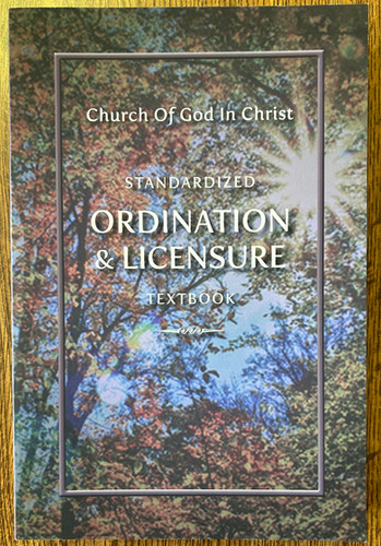 Standardized Ordination and Licensure Textbook | jjcogic