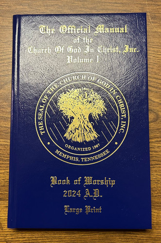 COGIC Official Manual - Large Print Hardback | jjcogic