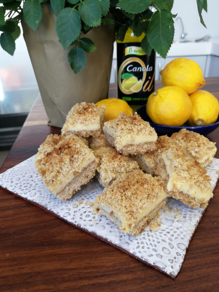 Lemon Oat Blocks