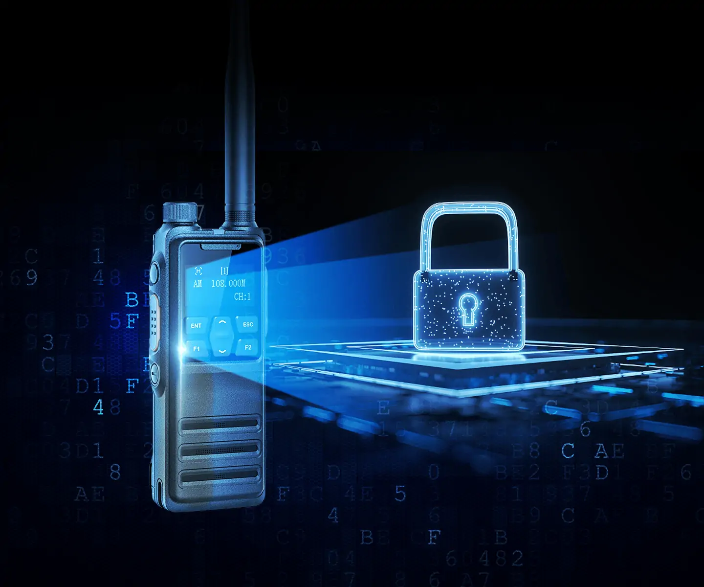 Tactical Dual-Band Radio VHF/UHF | Hycomms