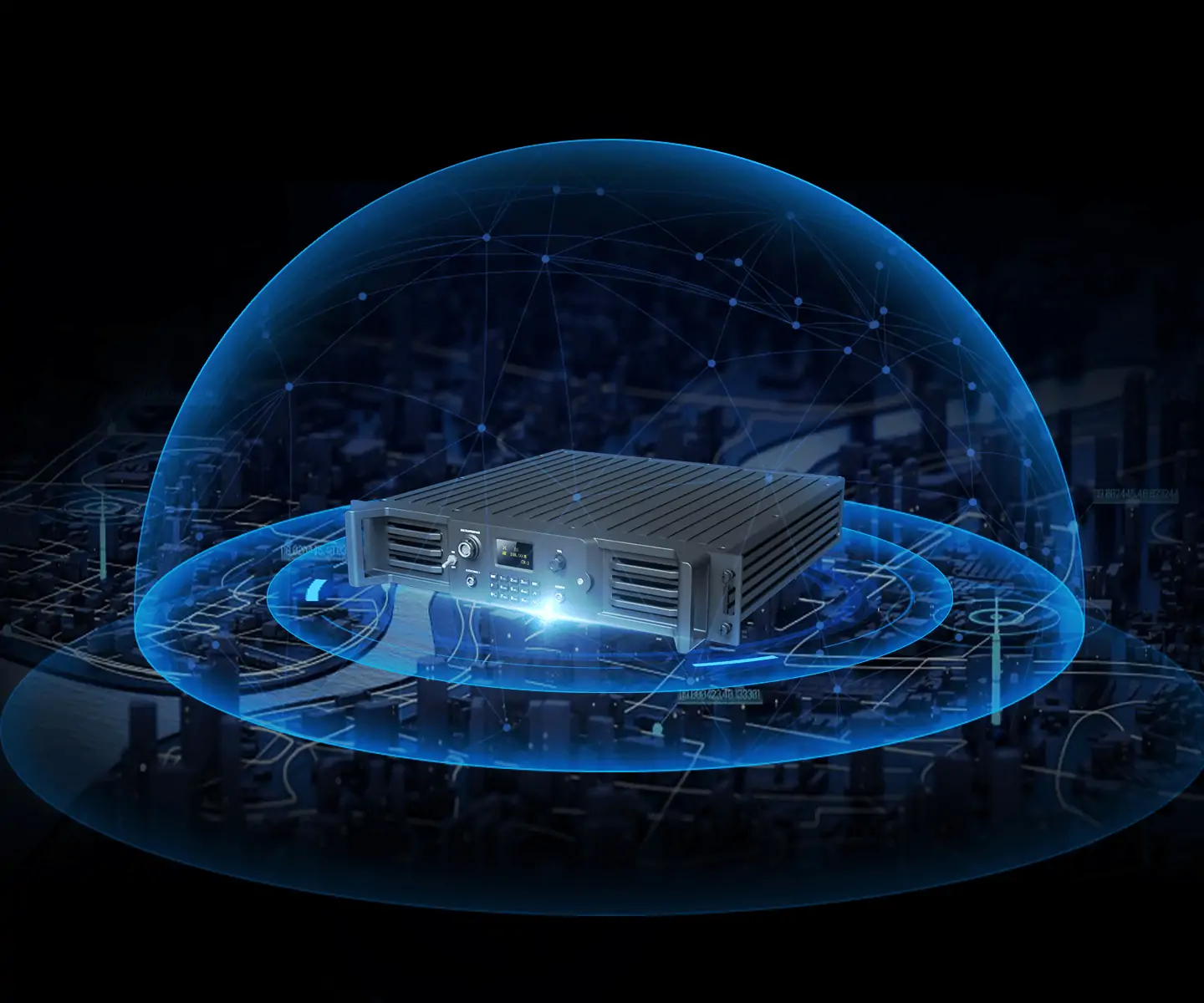 Tactical Dual-Band Radio VHF/UHF | Hycomms