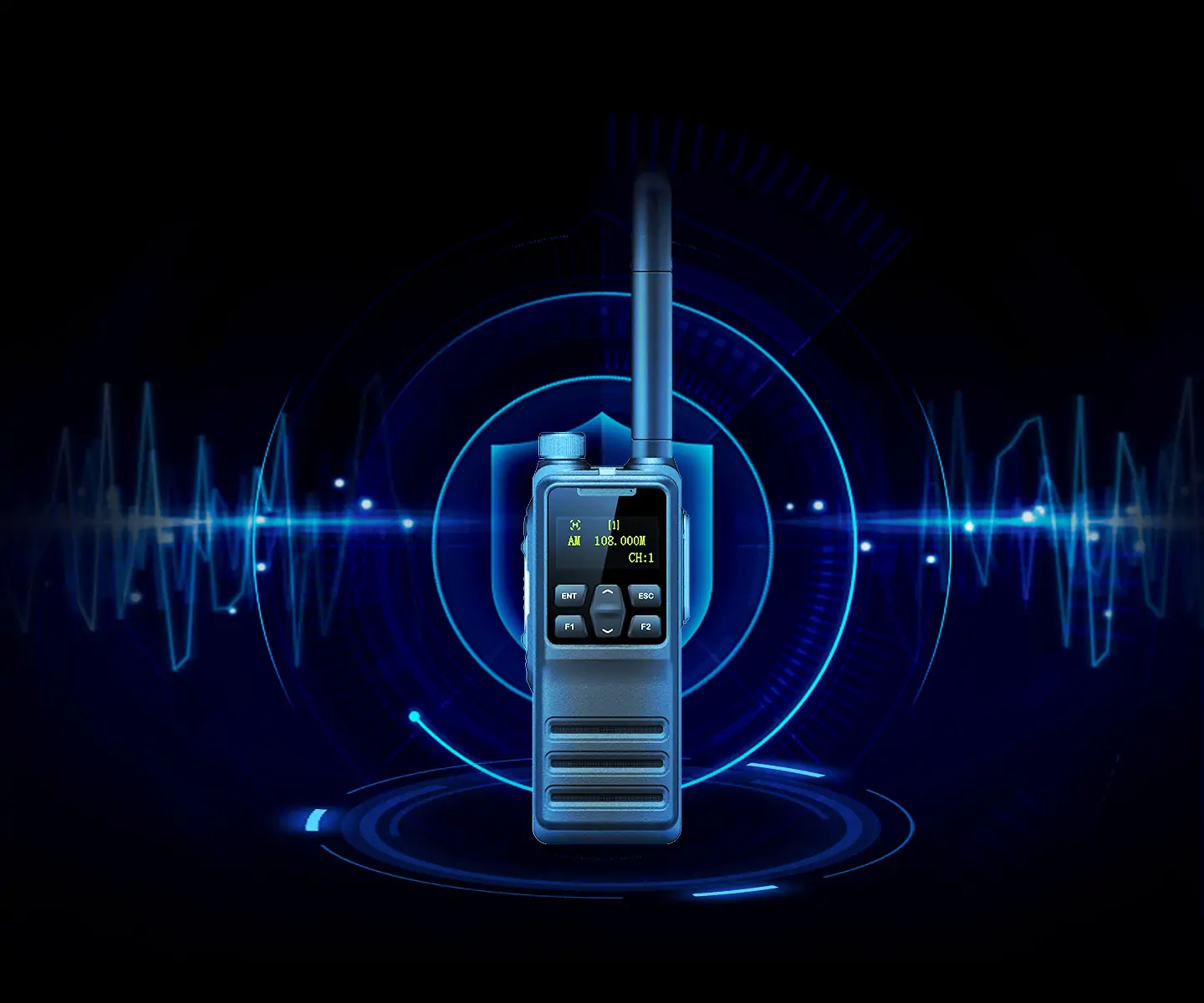 Tactical Dual-Band Radio VHF/UHF | Hycomms