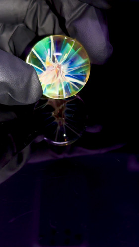 Exploding Nebula Marble | Lid Glass Official