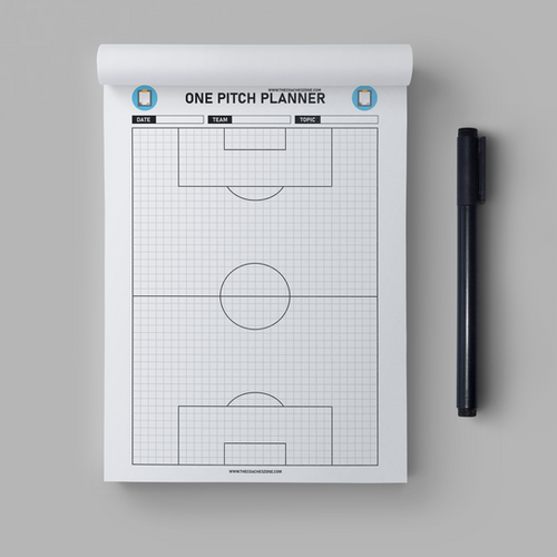 One Pitch Training Planner – A4 Coaching Deskpad for Session Planning ...