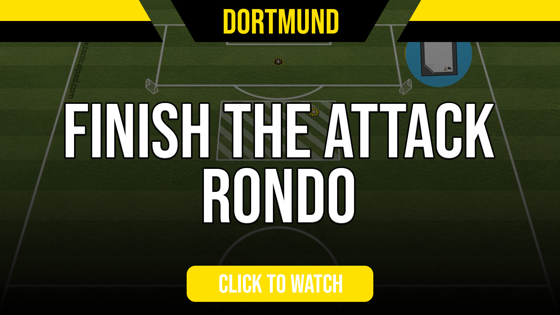 Dortmund Finish the Attack Rondo | The Coaches Zone