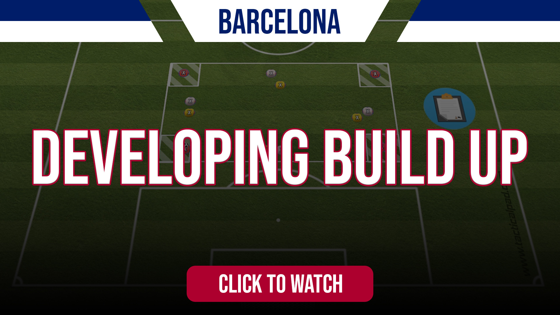 Barcelona Developing Build Up | The Coaches Zone