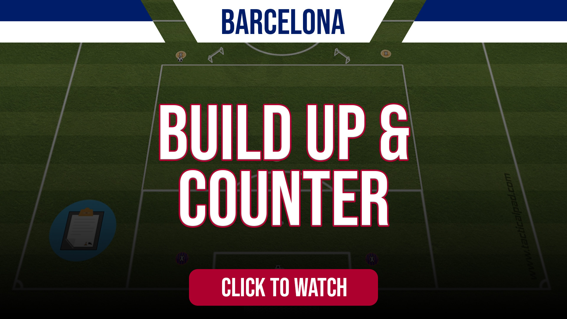 Barcelona Build Up & Counter | The Coaches Zone