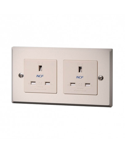 FP-1363-D NCF High End Performance Duplex Wall Socket | Begins Acoustic