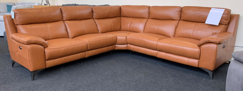 Valetta Corner Sofa In Leather By HTL (2-C-2) | House Of Murphy