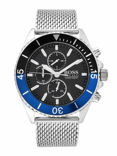 Hugo Boss Men Black Analogue Watch 1513742 | Livinmart