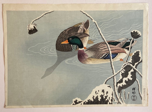 Woodblock print by Shoson (1877-1945) | Kamimura Gallery