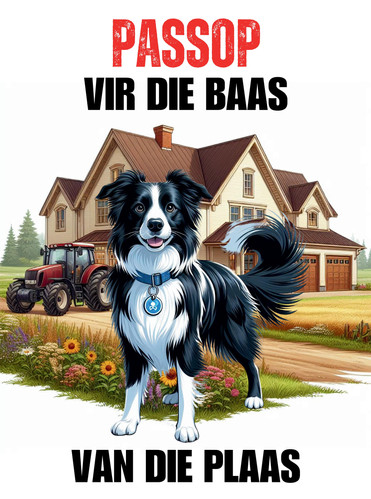 Passop vir die baas van die plaas | Go AnyWear