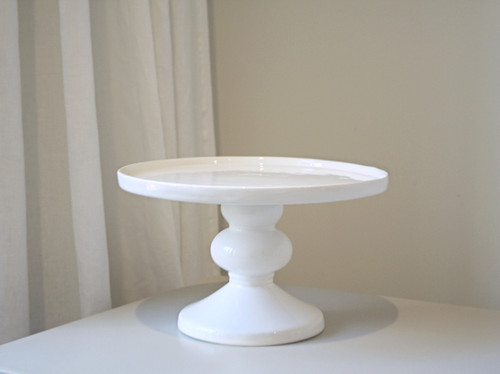 Cake Stand White Pedestal Base | SIPS Rentals