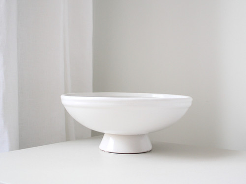 Vase Large White Ceramic | SIPS Rentals