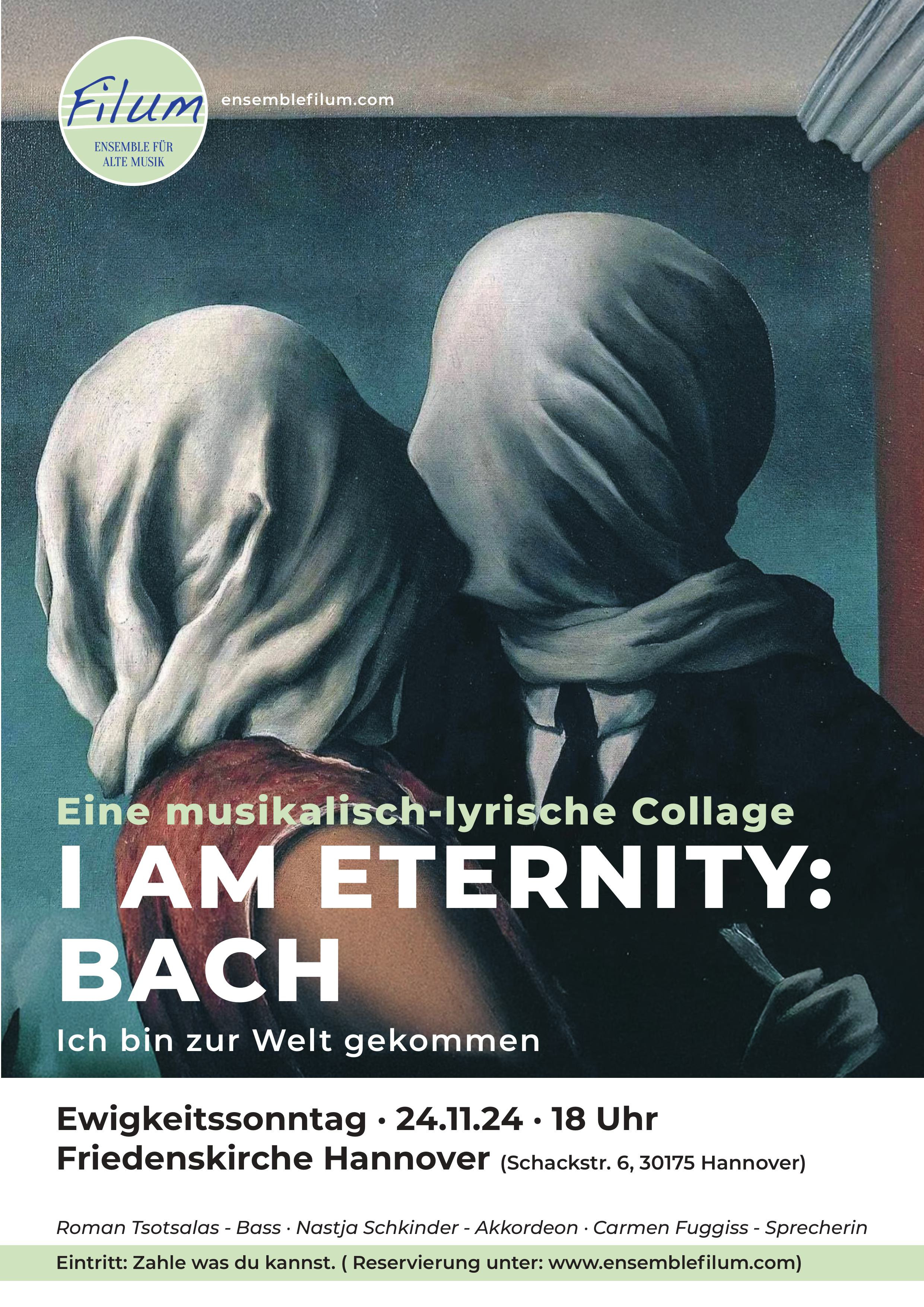 I am Eternity:Bach / Ich bin zur Welt gekommen | Ensemble Filum
