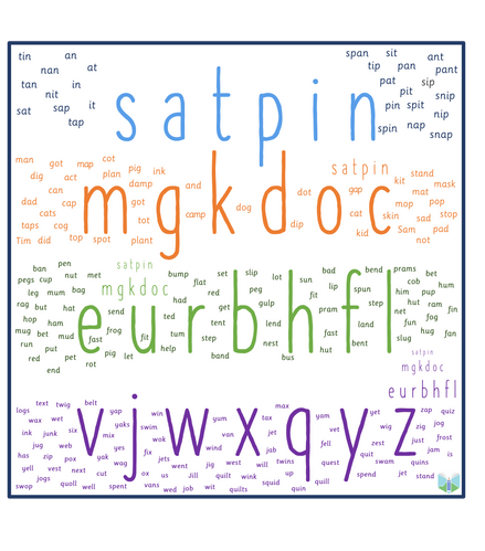 SATPIN Poster | The Literacy Hill