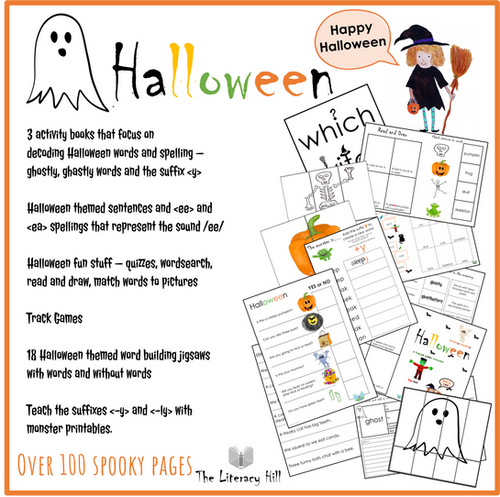 Halloween Decoding and Spelling Pack | The Literacy Hill