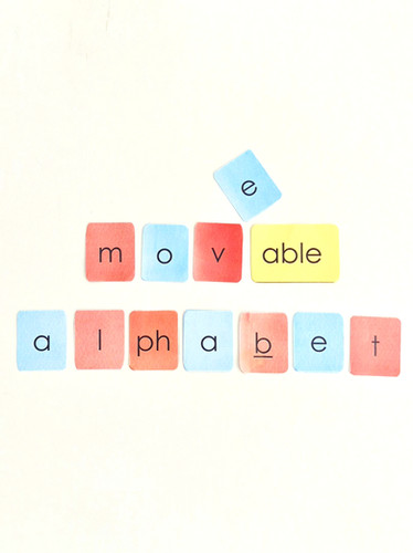 Movable Alphabet | The Literacy Hill