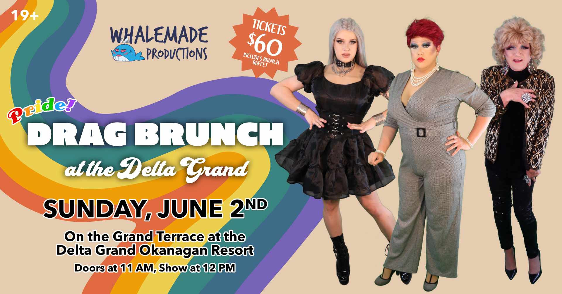 Pride Drag Brunch at the Delta Grand | Kelowna Pride