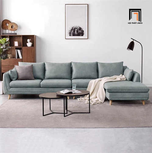 Ghế sofa góc L da giả GT256 Encino 3m x 1m6 phòng khách | Nội thất ...