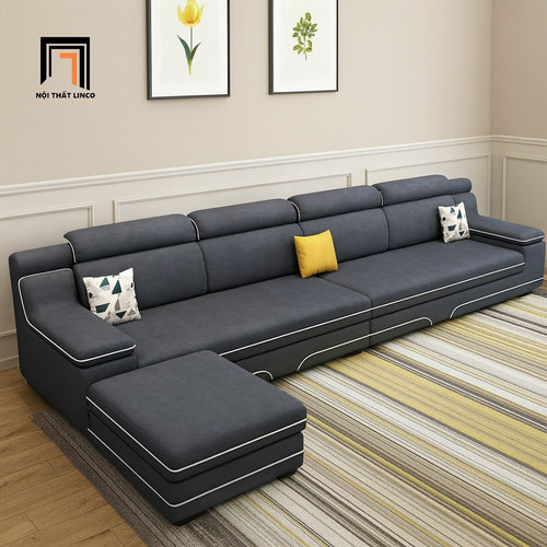 Bộ ghế sofa phòng khách GT113 Chino 3m2 x 1m5 hiện đại | Linco Quy Nhơn