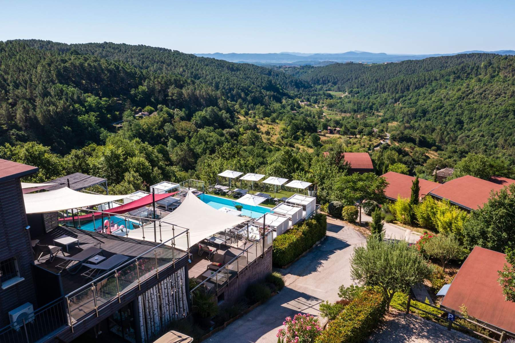 Domaine de Chalvêches : hôtel spa de luxe en Ardèche