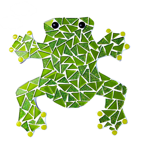 Green Frog DIY Mosaic kit for adults & children | Montet Designs