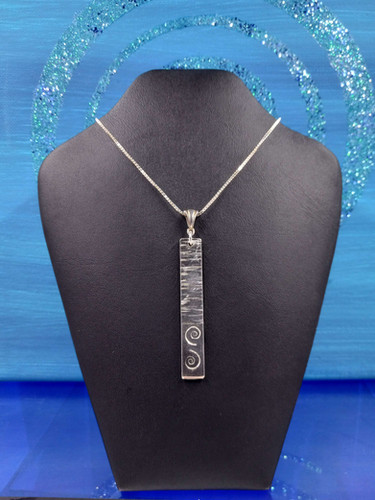 Sterling Silver Spiral on 20" chain | Spiral Studio