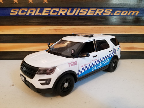 2019 Chicago Police Department Ford Explorer | Scale Cruisers