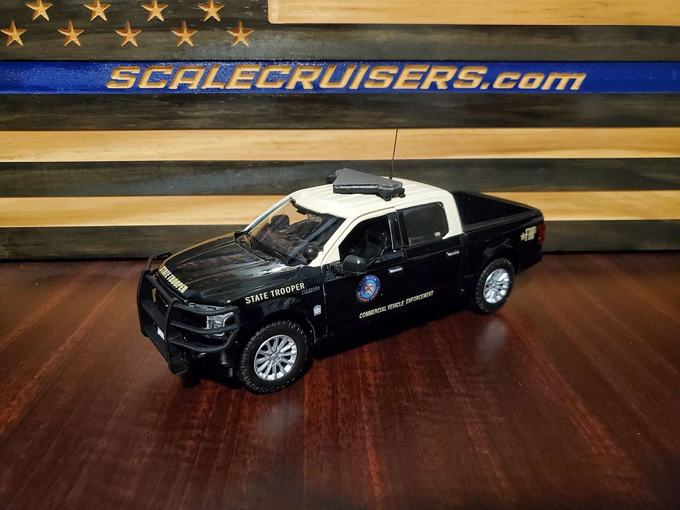 Florida Highway Patrol CVE Ford F150 | Scale Cruisers
