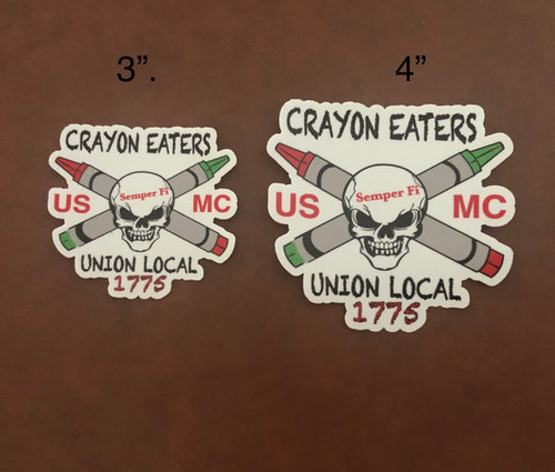 Crayon Eaters Sticker ©️ | D.A. Kustoms