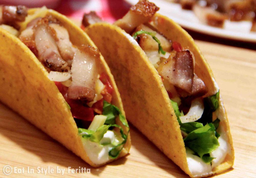 Crispy Pork Belly Tacos
