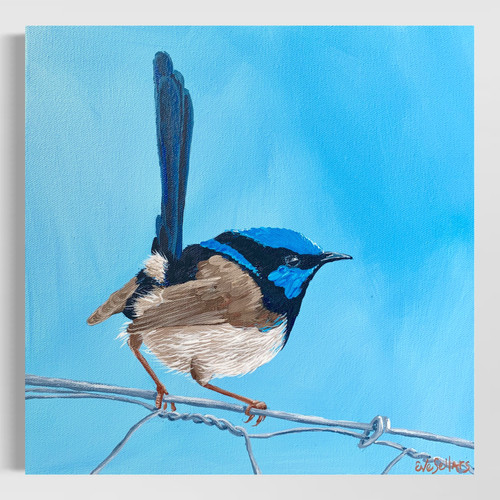 Charlie and Chook Wire No.3 by Eve Sellars