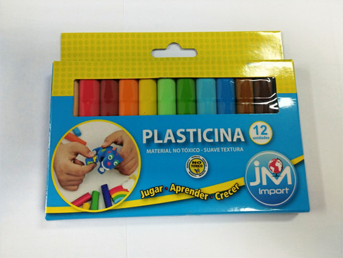 Plasticina JM 12 colores | todoescolar