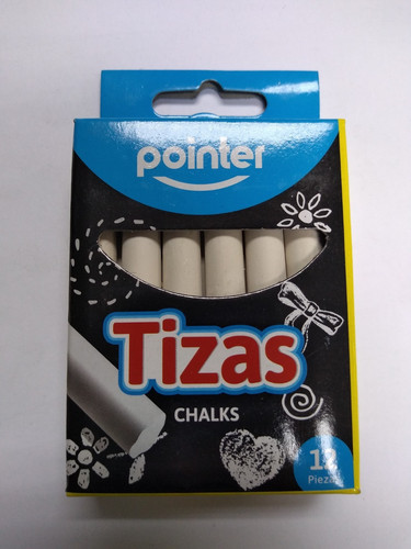 Tizas blancas POINTER | todoescolar