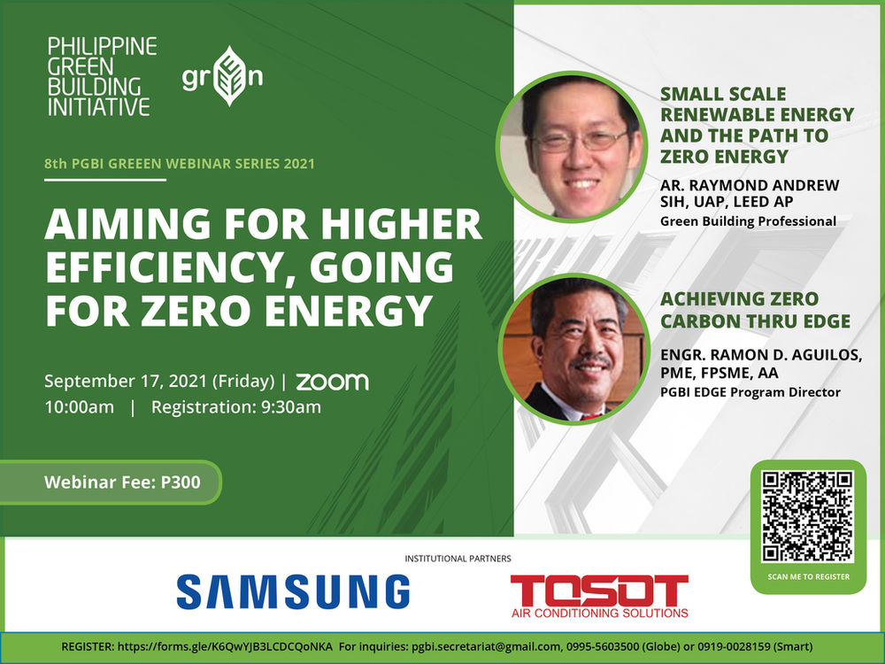 8th PGBI GREEEN Webinar Presentations