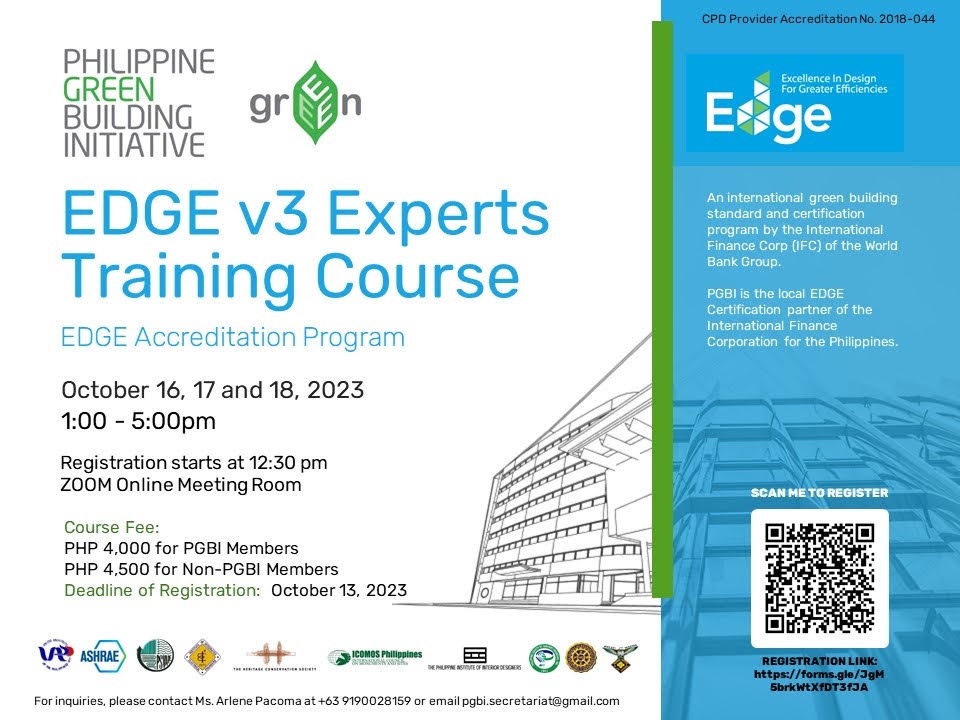 EDGE Experts Training Course | October 16-18, 2023