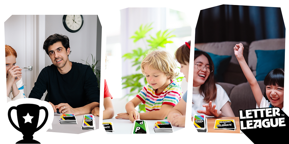 Letter League Classic | a Fun Letter Word Card Game for All Ages!