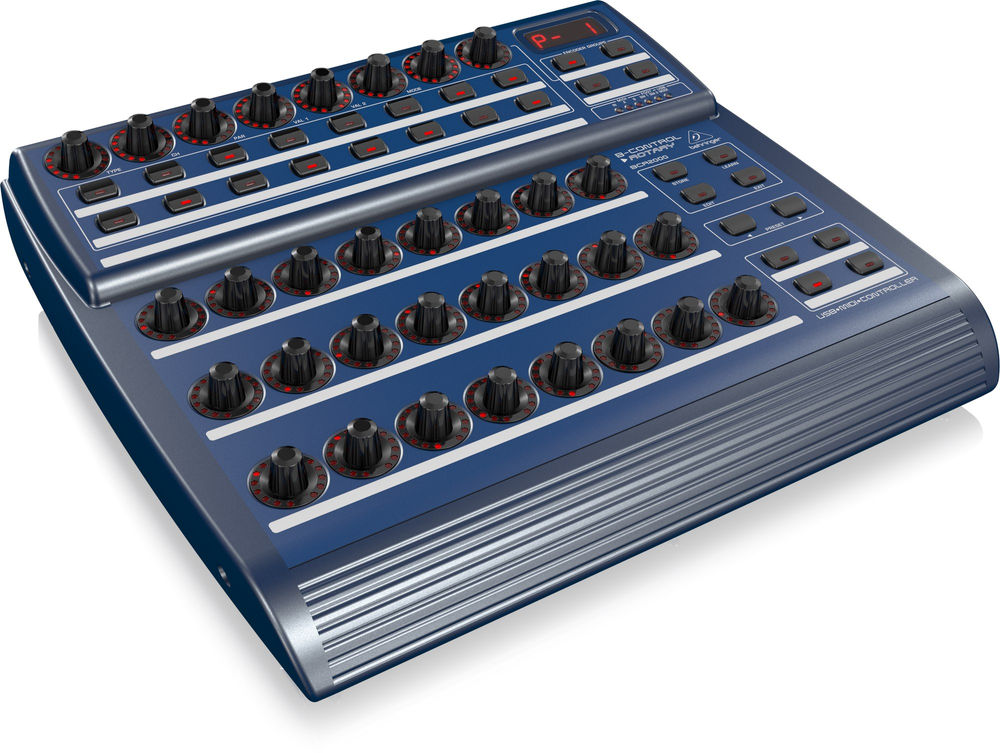 O controlador MIDI BCR-2000 da Behringer está voltando como o BCR32, e ...