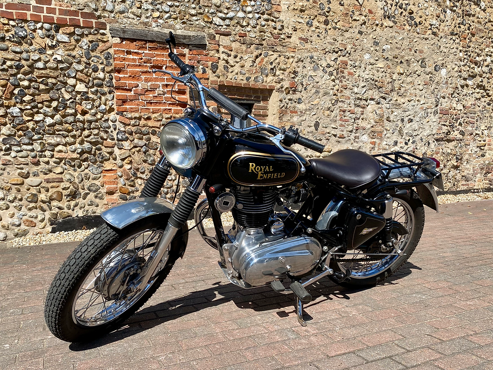 Royal Enfield Bullet 350 Custom Trials Build (2009) | Moonraker Motorcycle